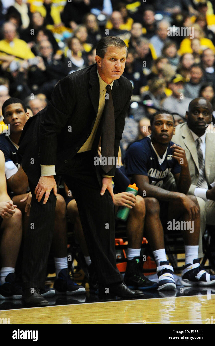 Wichita, Kansas, USA. 13th Nov, 2015. Charleston Southern Buccaneers ...