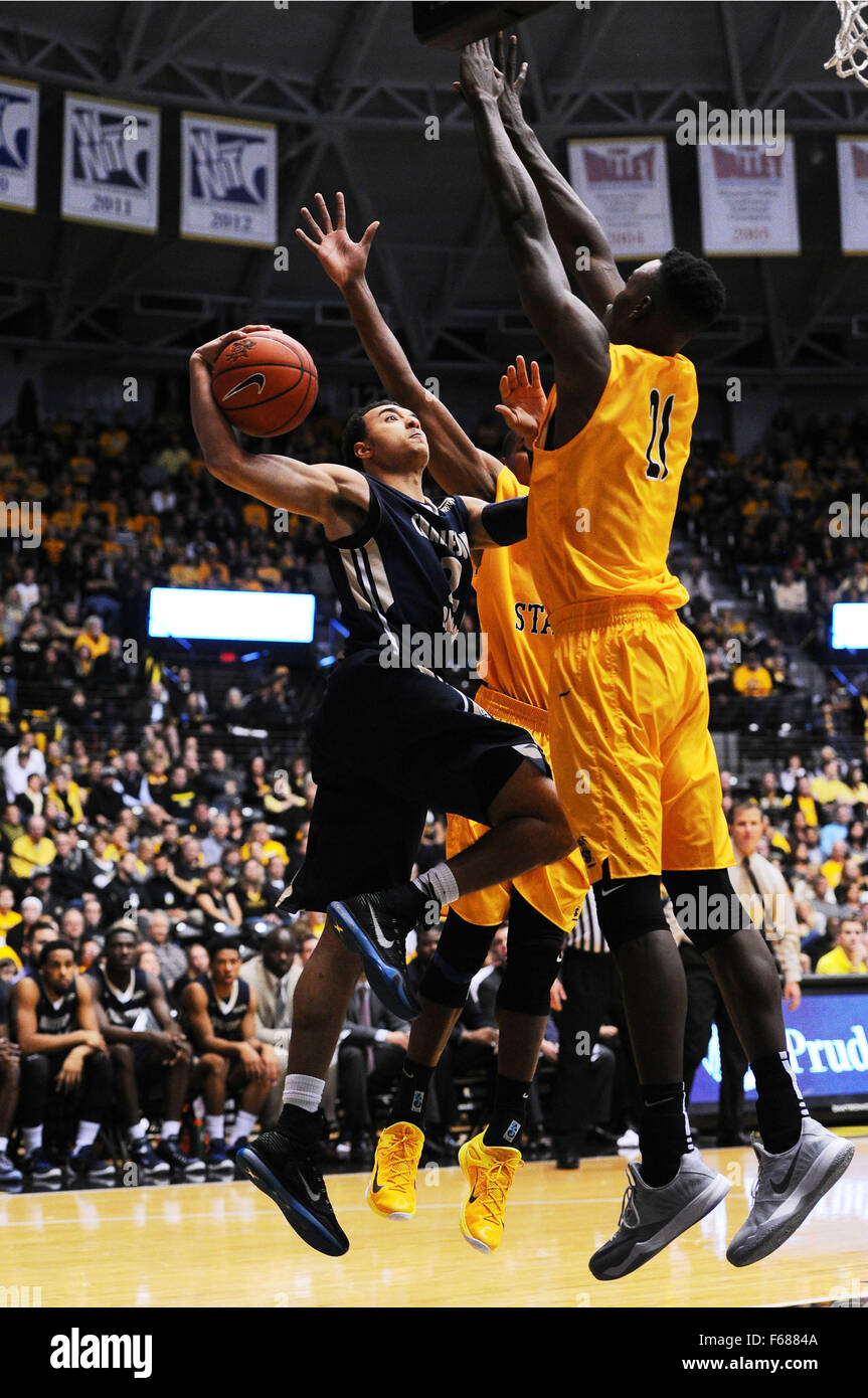 Wichita, Kansas, USA. 13th Nov, 2015. Charleston Southern Buccaneers ...