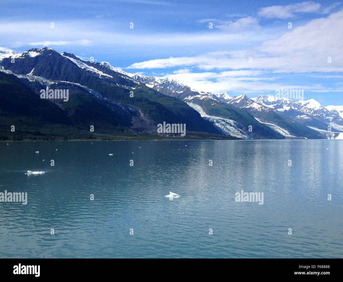 Scene from Glacier Bay, Alaska Stock Photo - Alamy