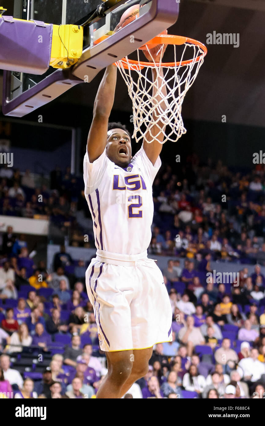 Baton Rouge, LA, USA. 13th Nov, 2015. LSU Tigers guard Antonio Blakeney ...