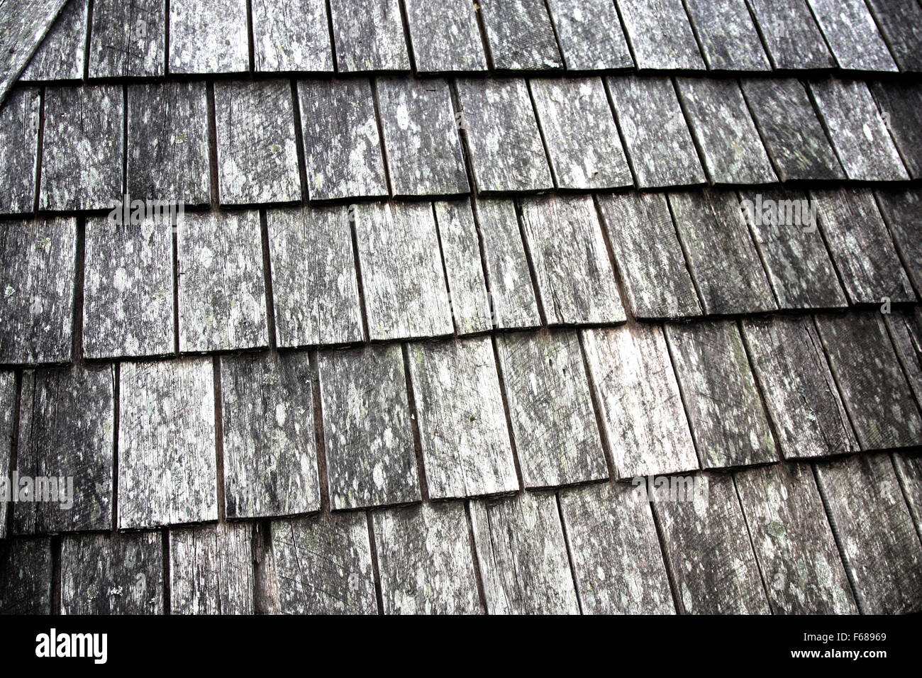 photo of old timber roof slate rectangle shape Stock Photo - Alamy