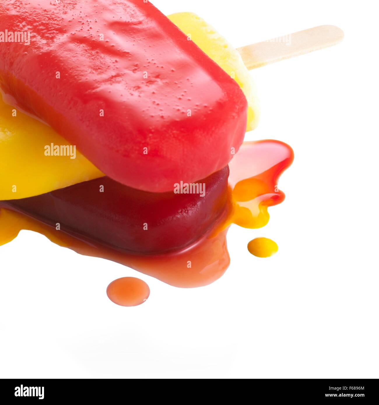 Ice lollies melting hi-res stock photography and images - Alamy