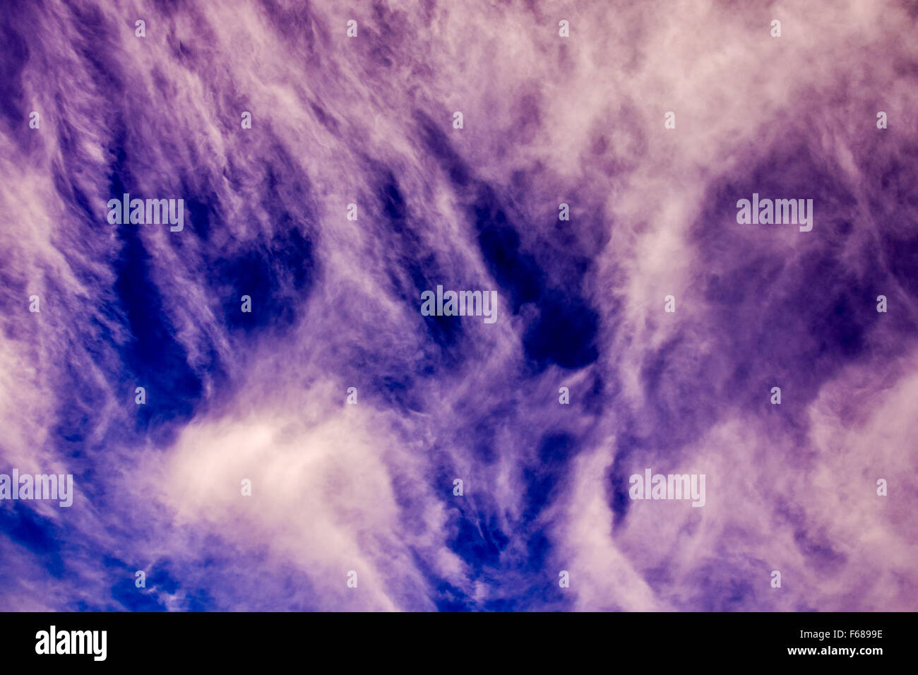 Colored Clouds at Sunset Stock Photo - Alamy