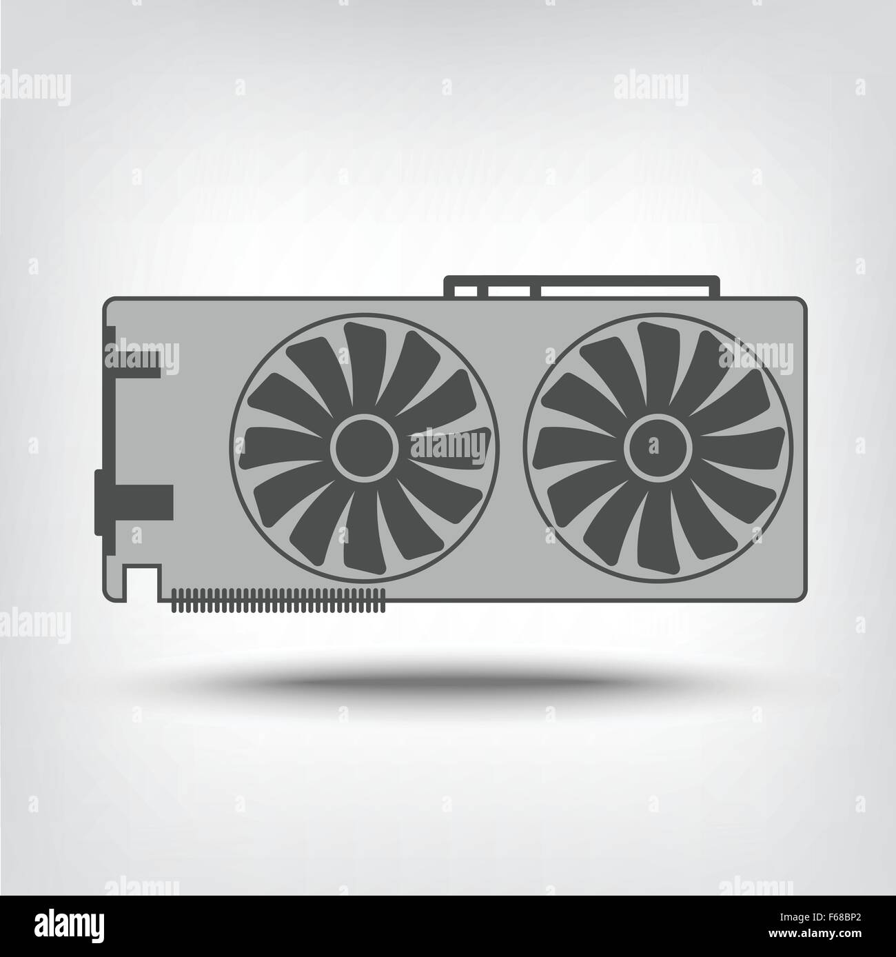 Gpu graphics card Stock Vector Images - Alamy