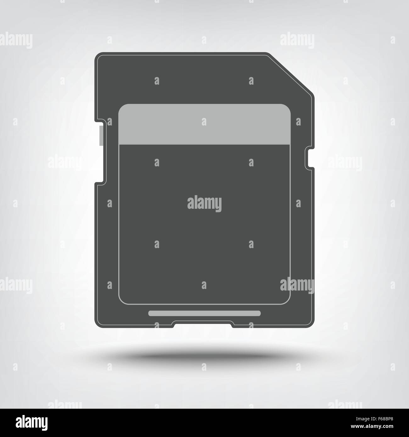 SD memory card icon as concept Stock Vector Image & Art - Alamy
