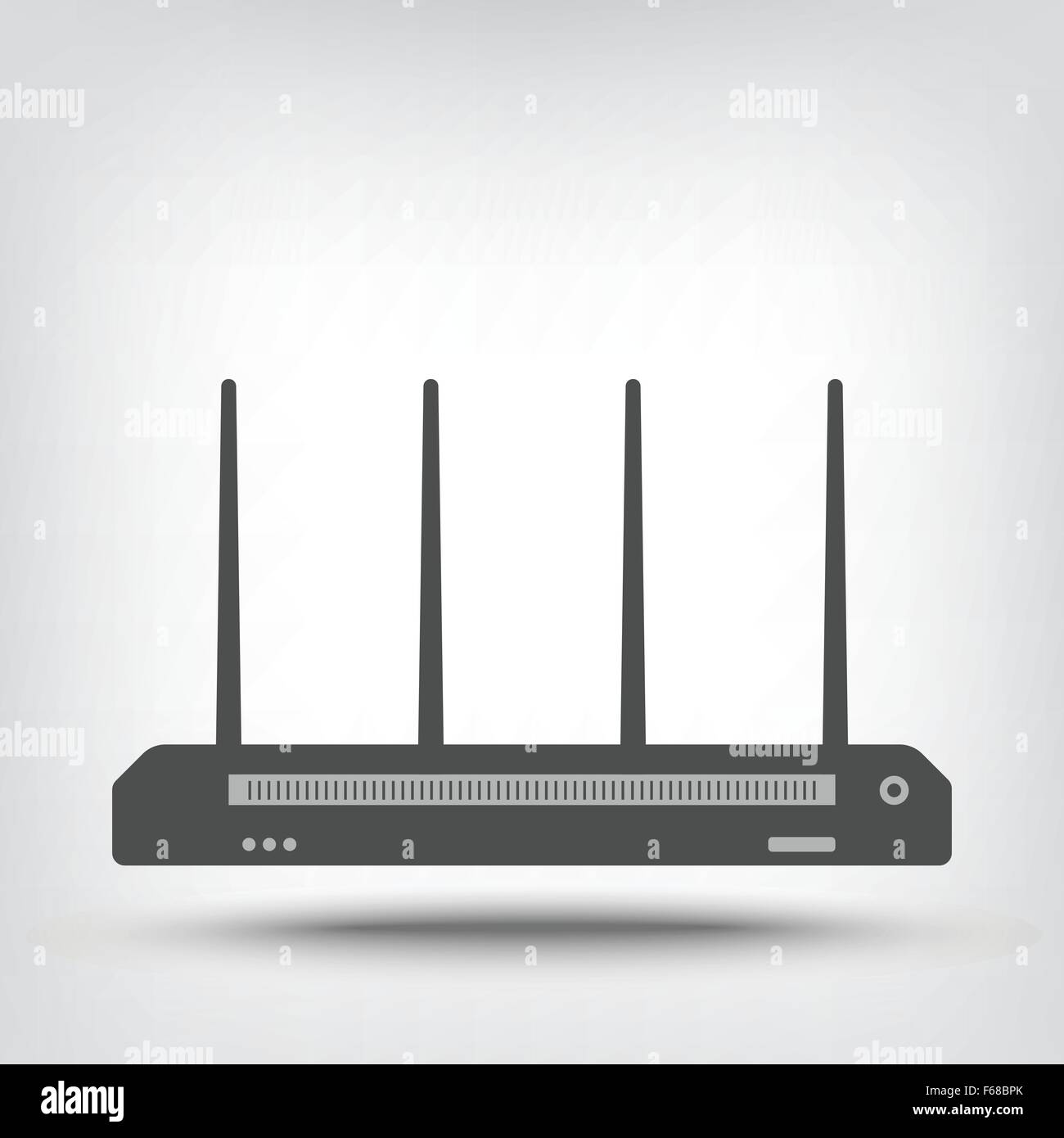 Wireless router icon as a concept Stock Vector Image & Art - Alamy