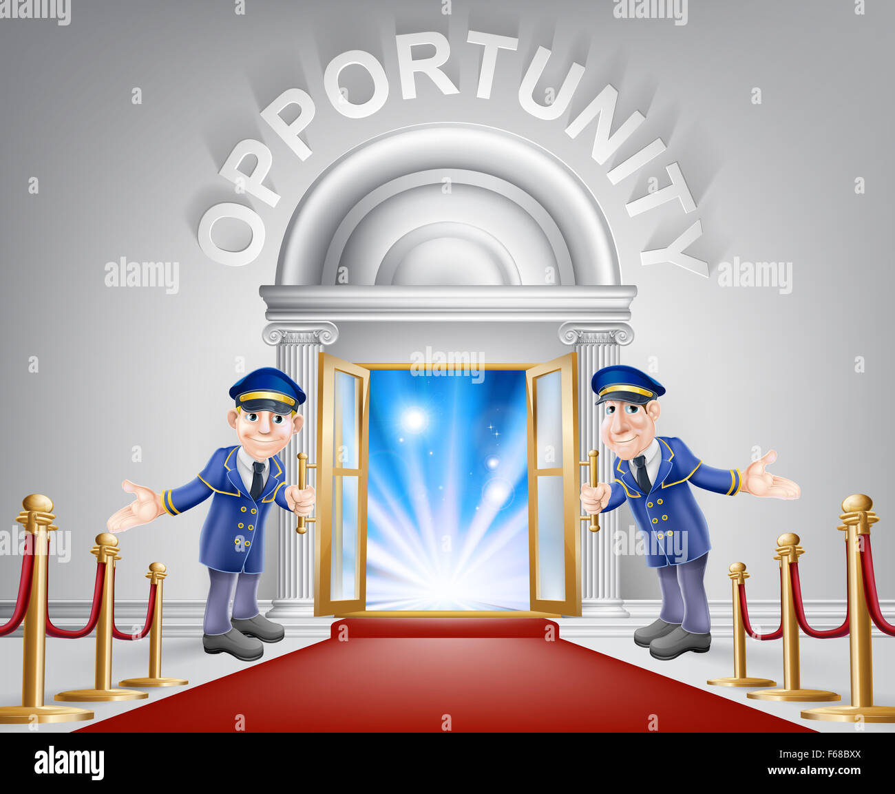 Open door and opportunity hi-res stock photography and images - Alamy