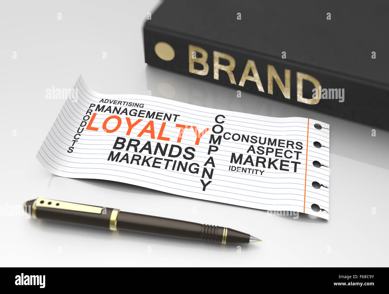 Brand loyalty as a business concept Stock Photo - Alamy