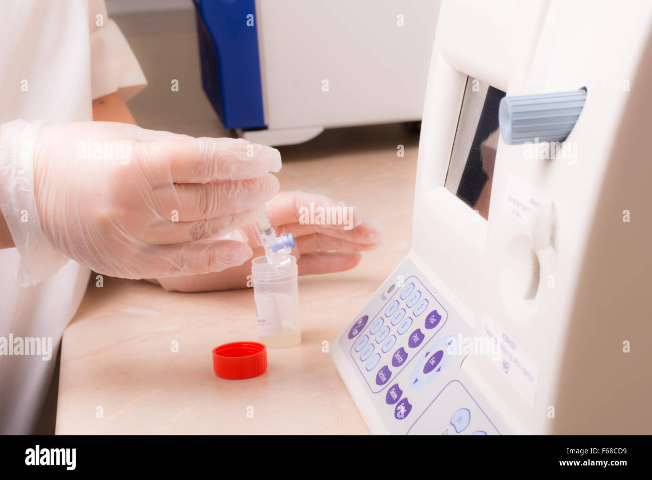 Reproductive assistance techniques and spermiogram in laboratory Stock ...