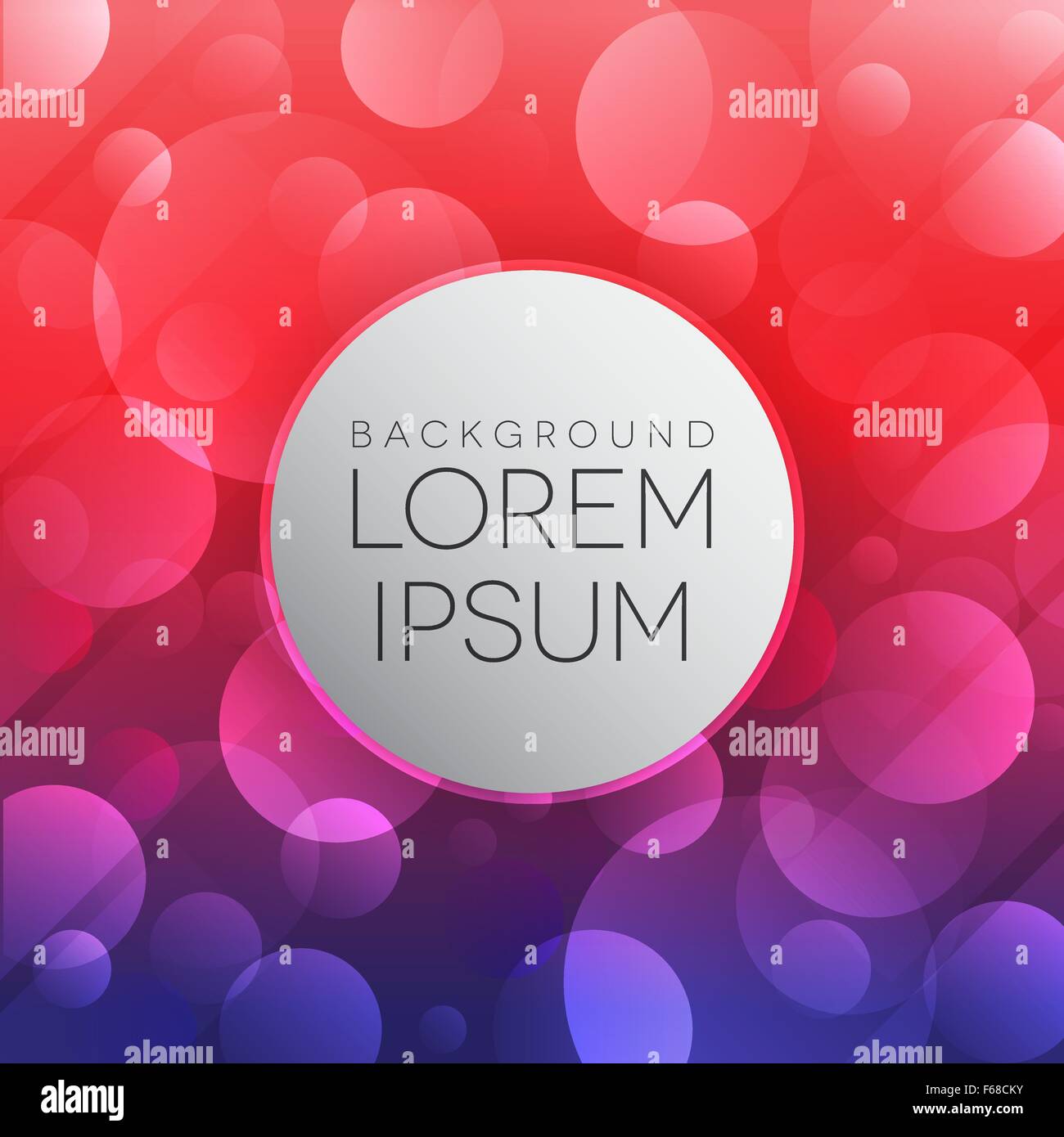 Abstract circular bokeh light background Stock Vector Images - Alamy