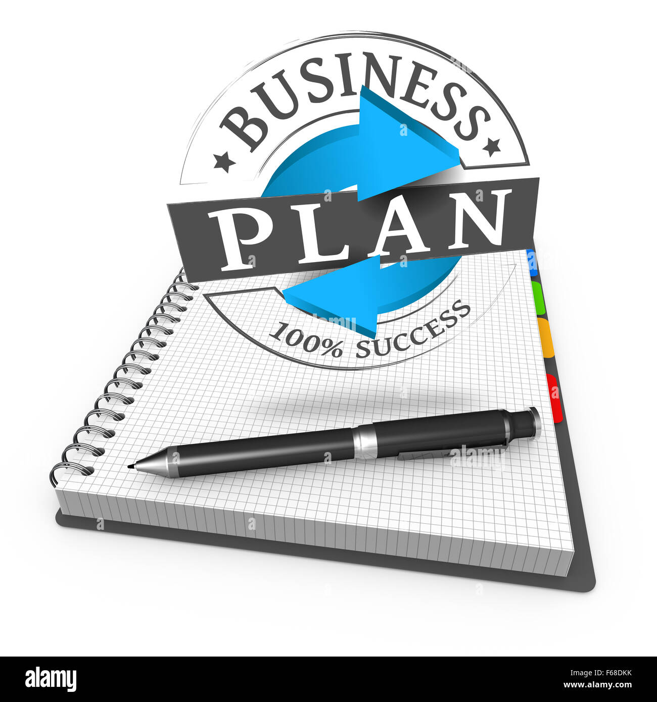 Strategic plan concept creative Cut Out Stock Images & Pictures - Alamy
