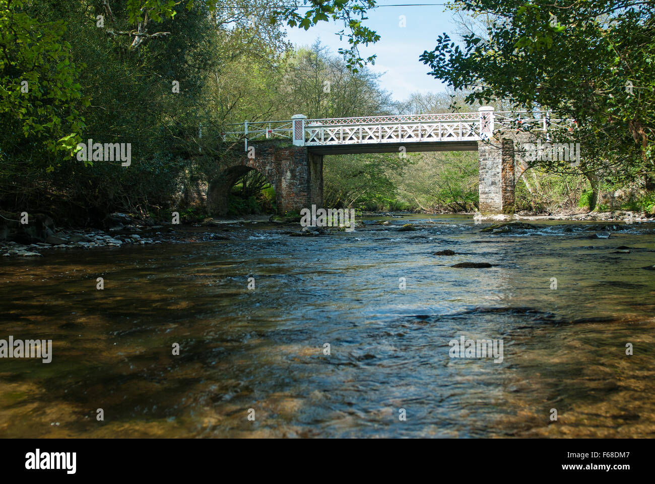 Marsh Bridge near Dulverton, Somerset, England, UK Stock Photo - Alamy