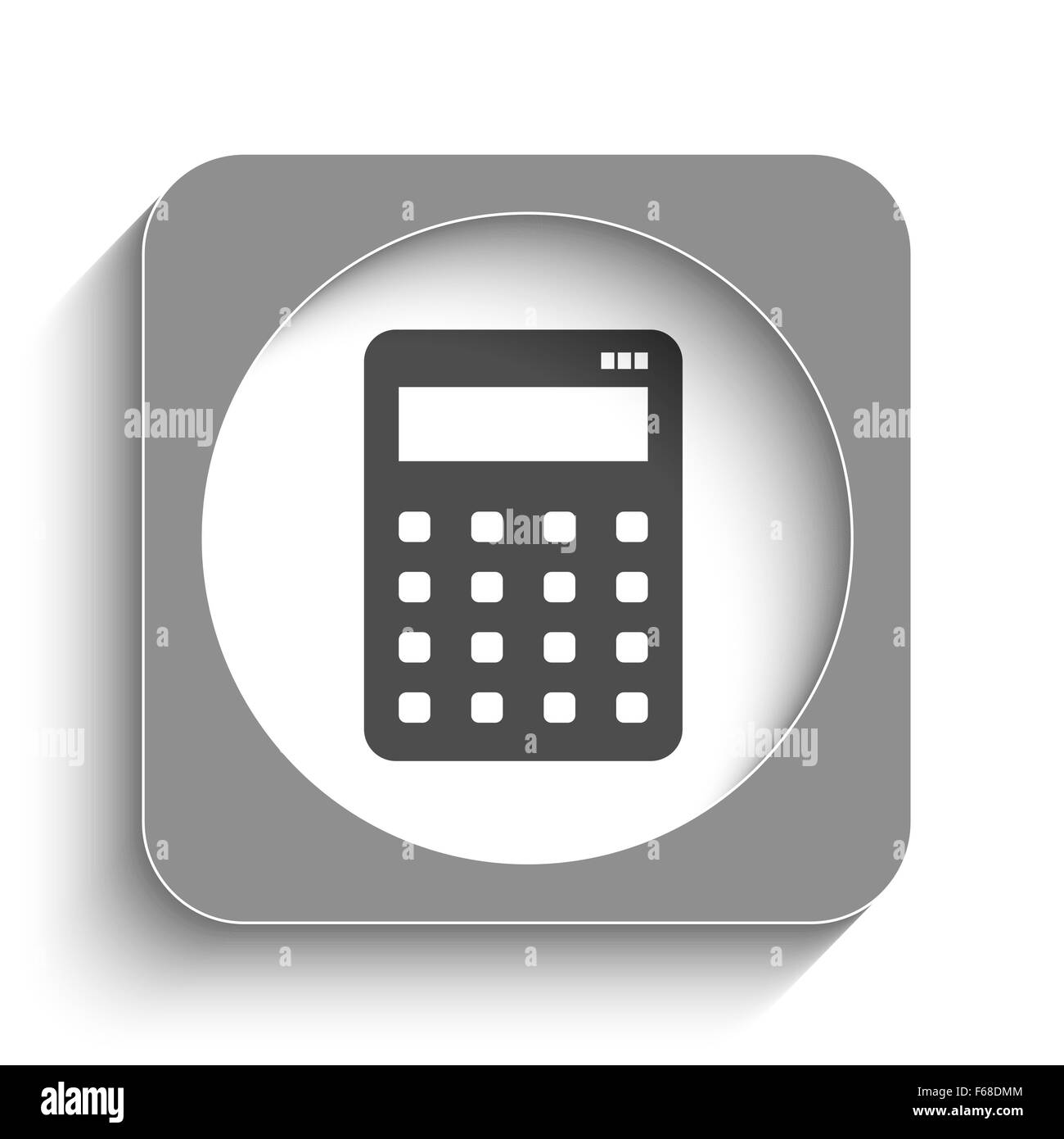 Icon calculator Black and White Stock Photos & Images - Alamy