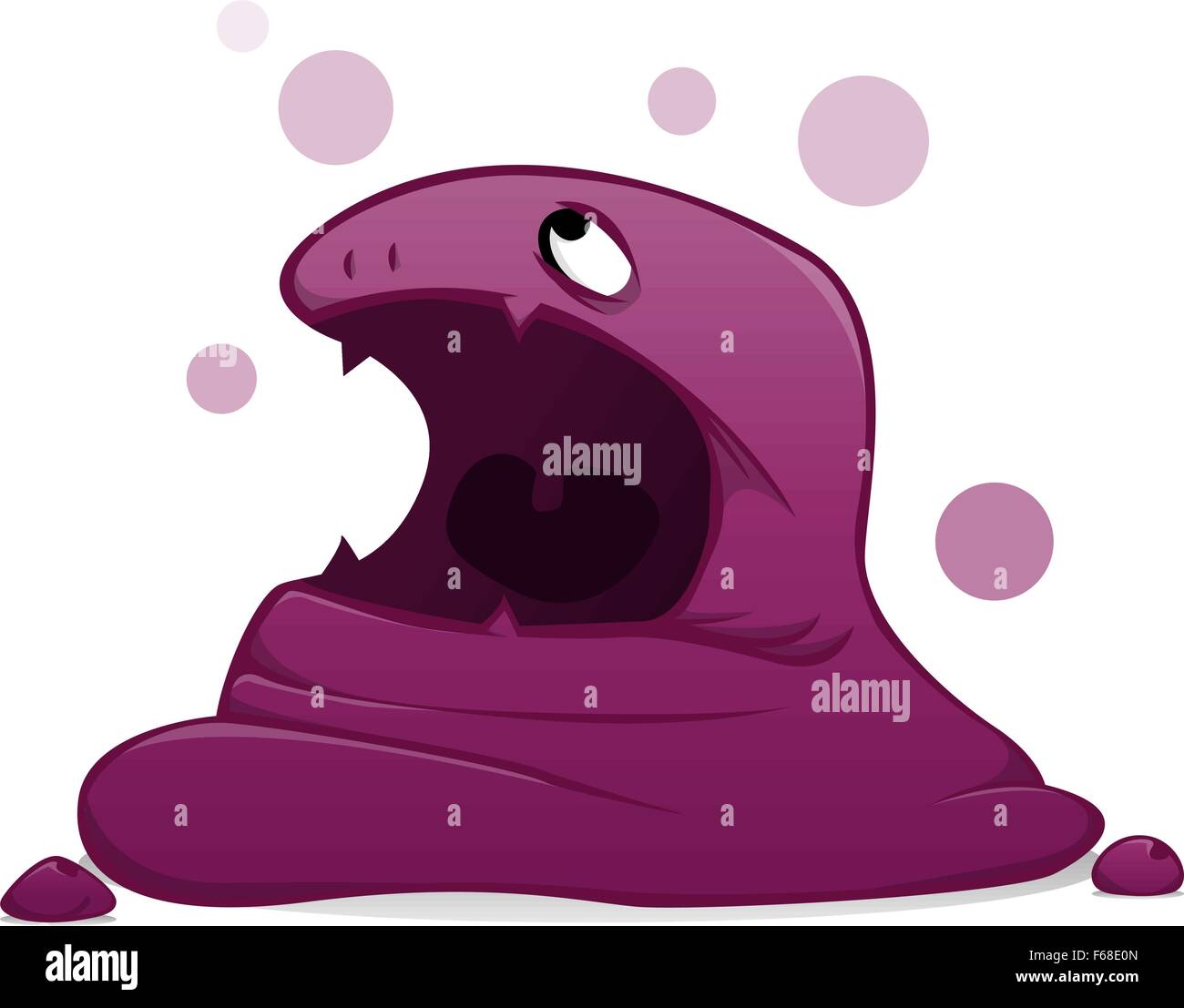 Purple Slime Monster