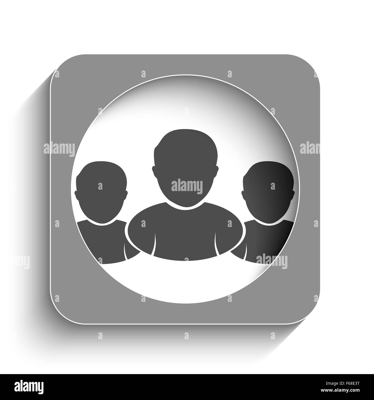 Office worker meeting shadow Stock Vector Images - Alamy