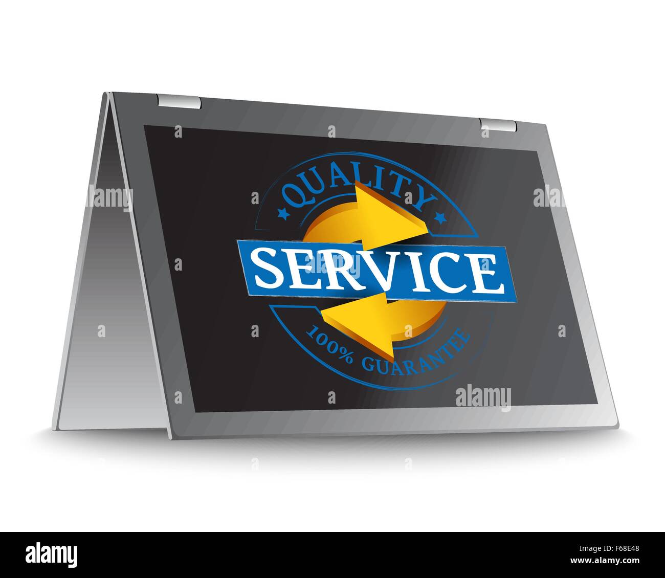 Quality service sign Stock Vector Images - Alamy