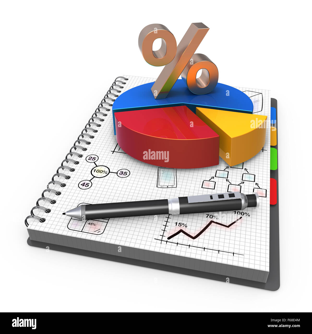 Inflation chart arrow illustration design hi-res stock photography and ...