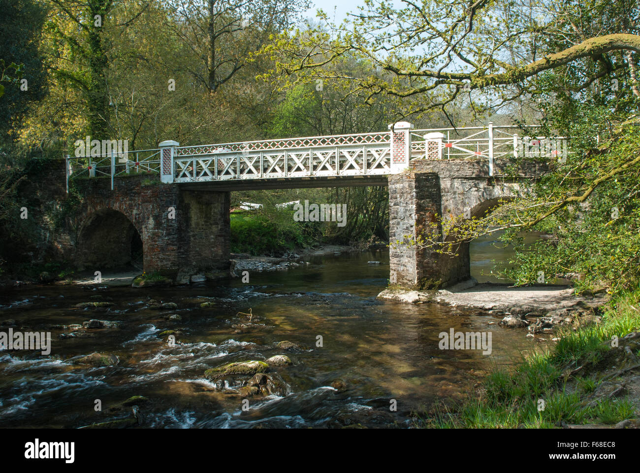 Marsh Bridge near Dulverton, Somerset, England, UK Stock Photo - Alamy