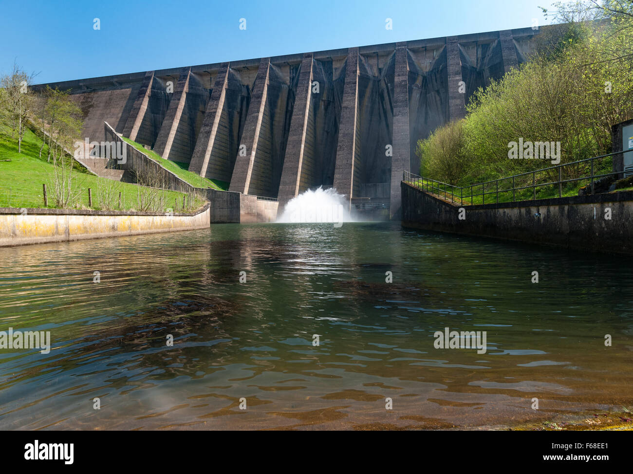 Wimbleball Dam, Somerset, England, UK Stock Photo - Alamy