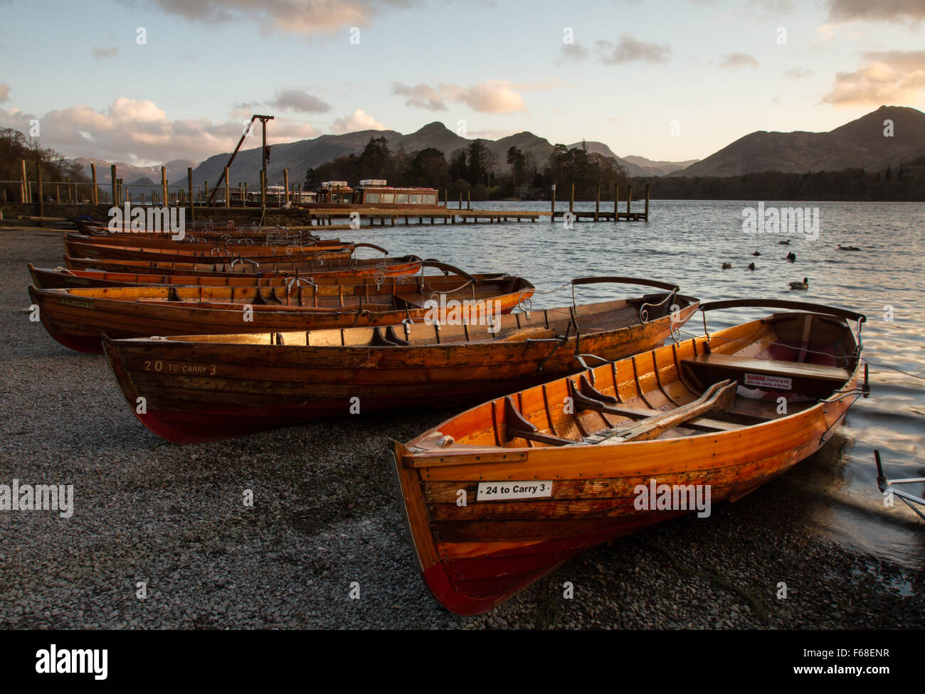 Lake district rowing boat hi-res stock photography and images - Alamy