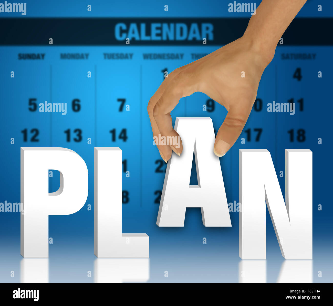 Word plan as a business concept Stock Photo - Alamy