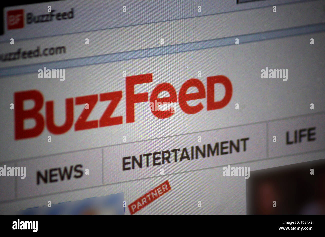 Buzzfeed logo hi-res stock photography and images - Alamy