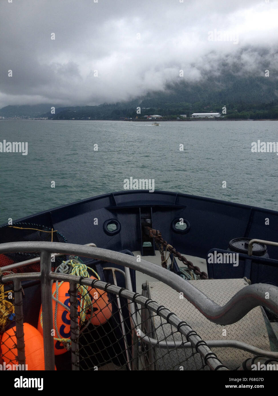 Scene from the Tongass Narrows near Ketchikan Alaska Stock Photo - Alamy