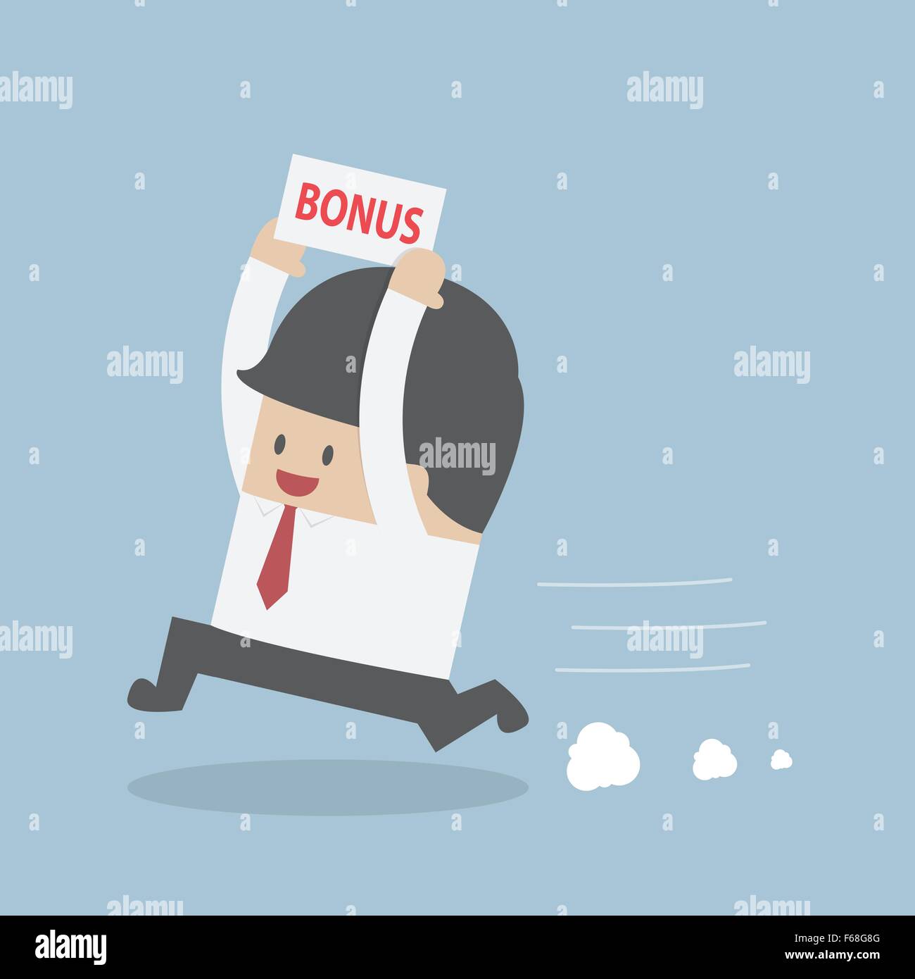 Business cartoon boss giving employee hi-res stock photography and ...