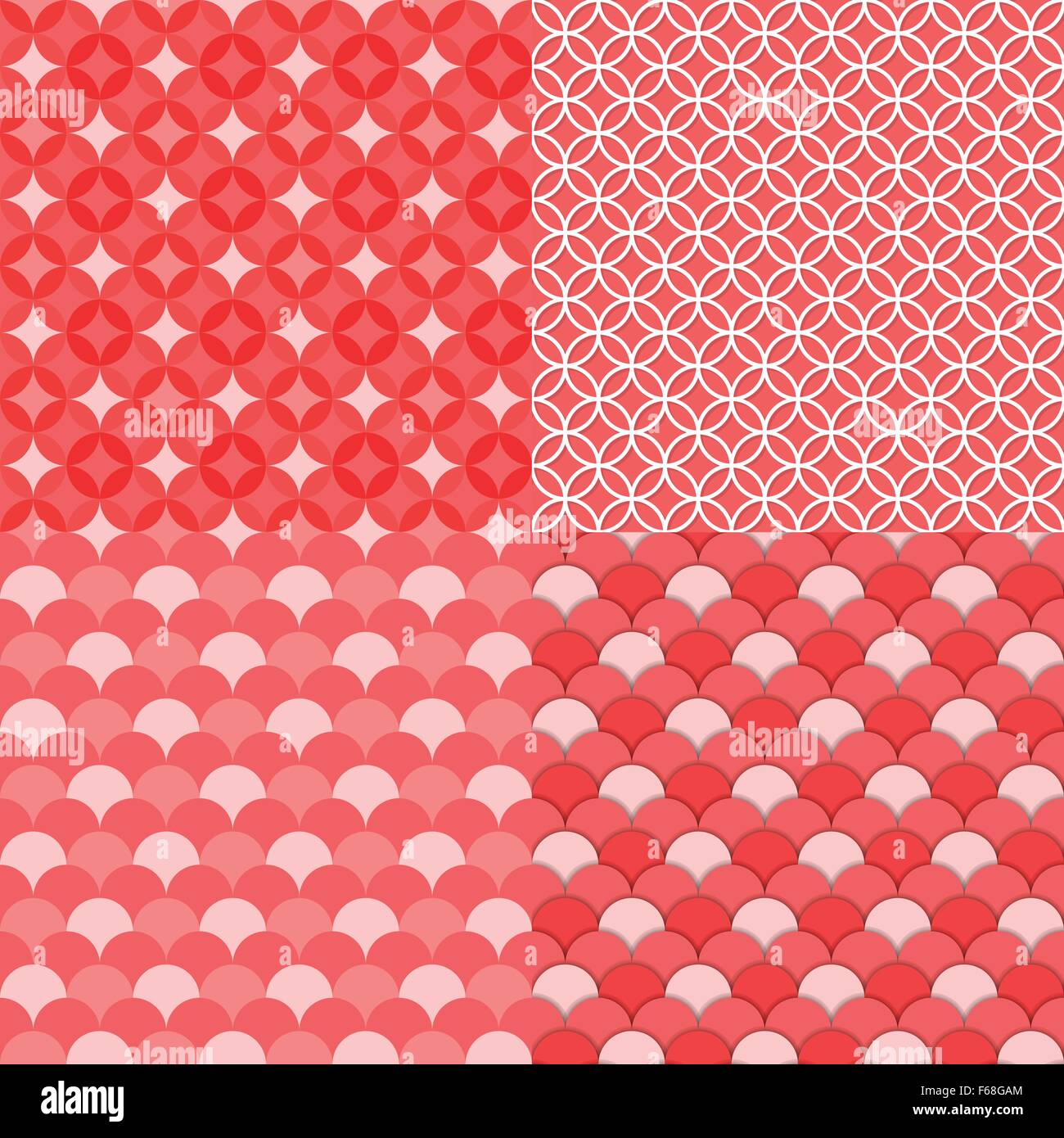 Seamless circles patterns hi-res stock photography and images - Alamy