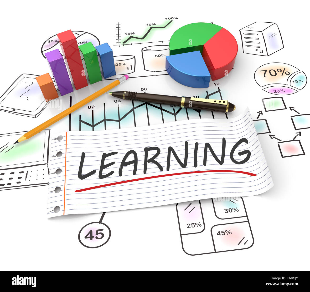 School education study process diagram hi-res stock photography and ...