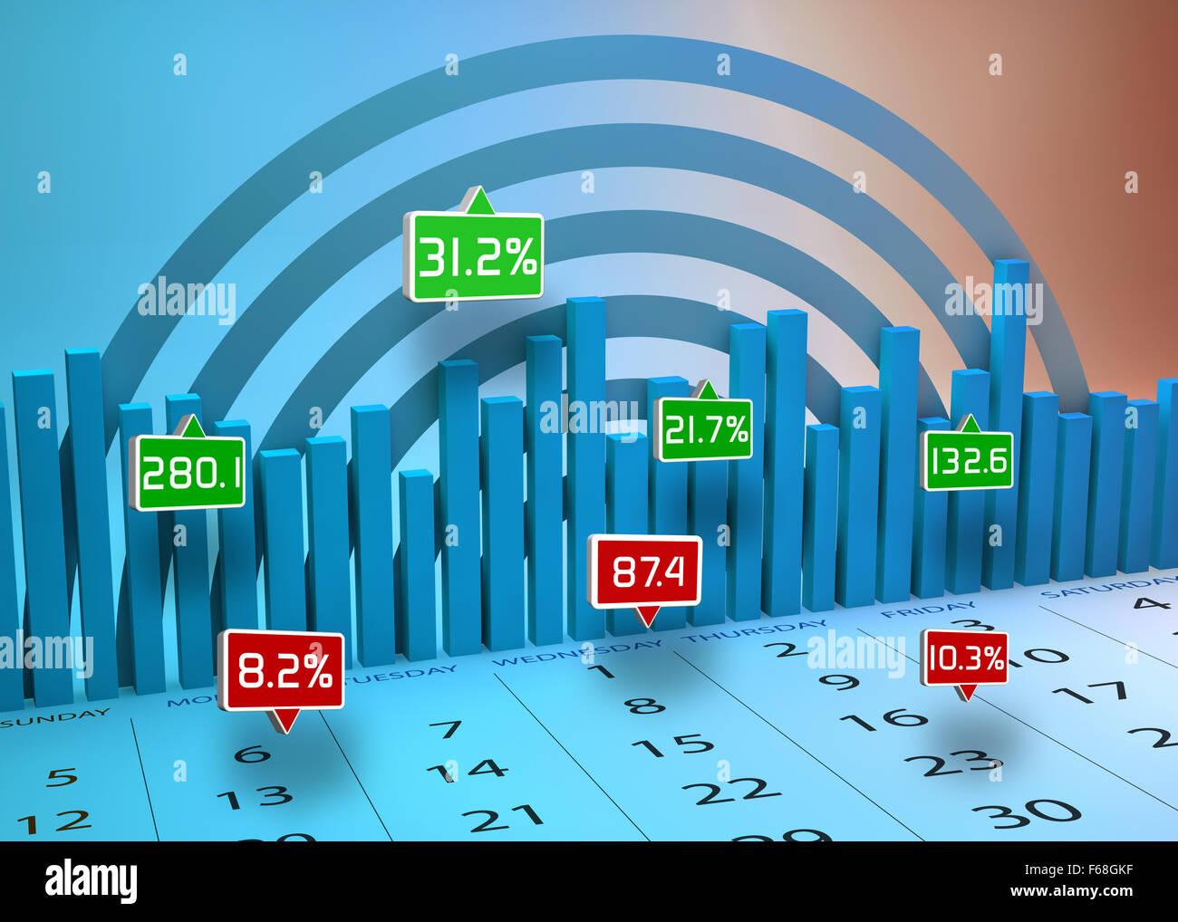 Business charts and graphs as concept Stock Photo - Alamy