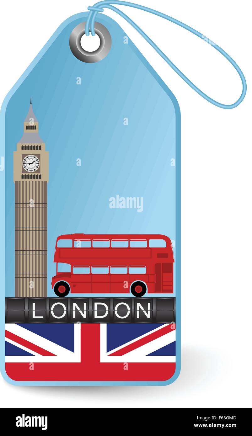 Tag London and Big Ben Stock Vector Image & Art - Alamy
