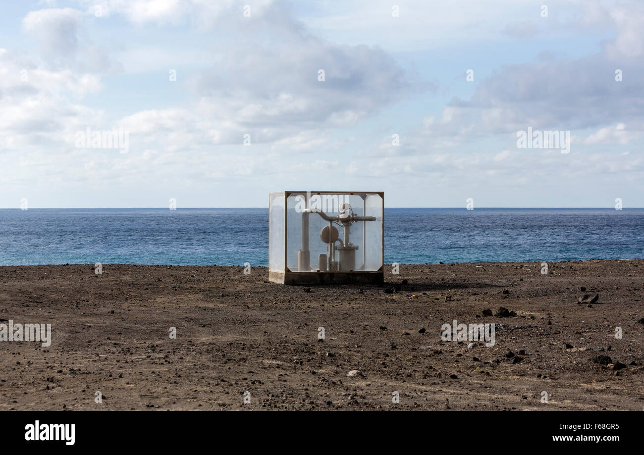 Thermal pipes in termas da ferraria sao miguel hi-res stock photography ...