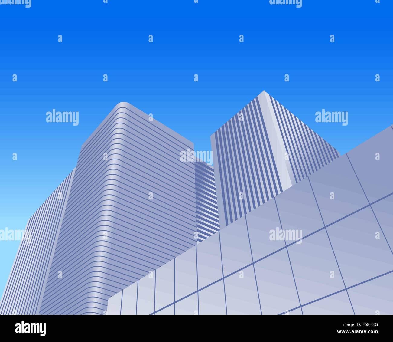 Contemporary office blocks Stock Vector Images - Alamy