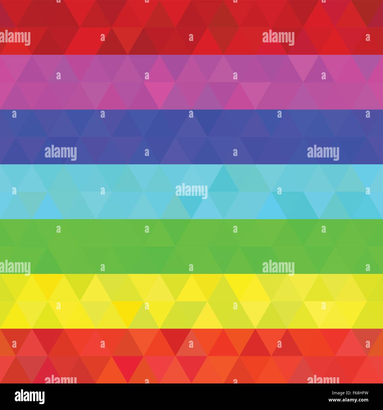 Colorful geometric seamless pattern in rainbow colors Stock Vector ...