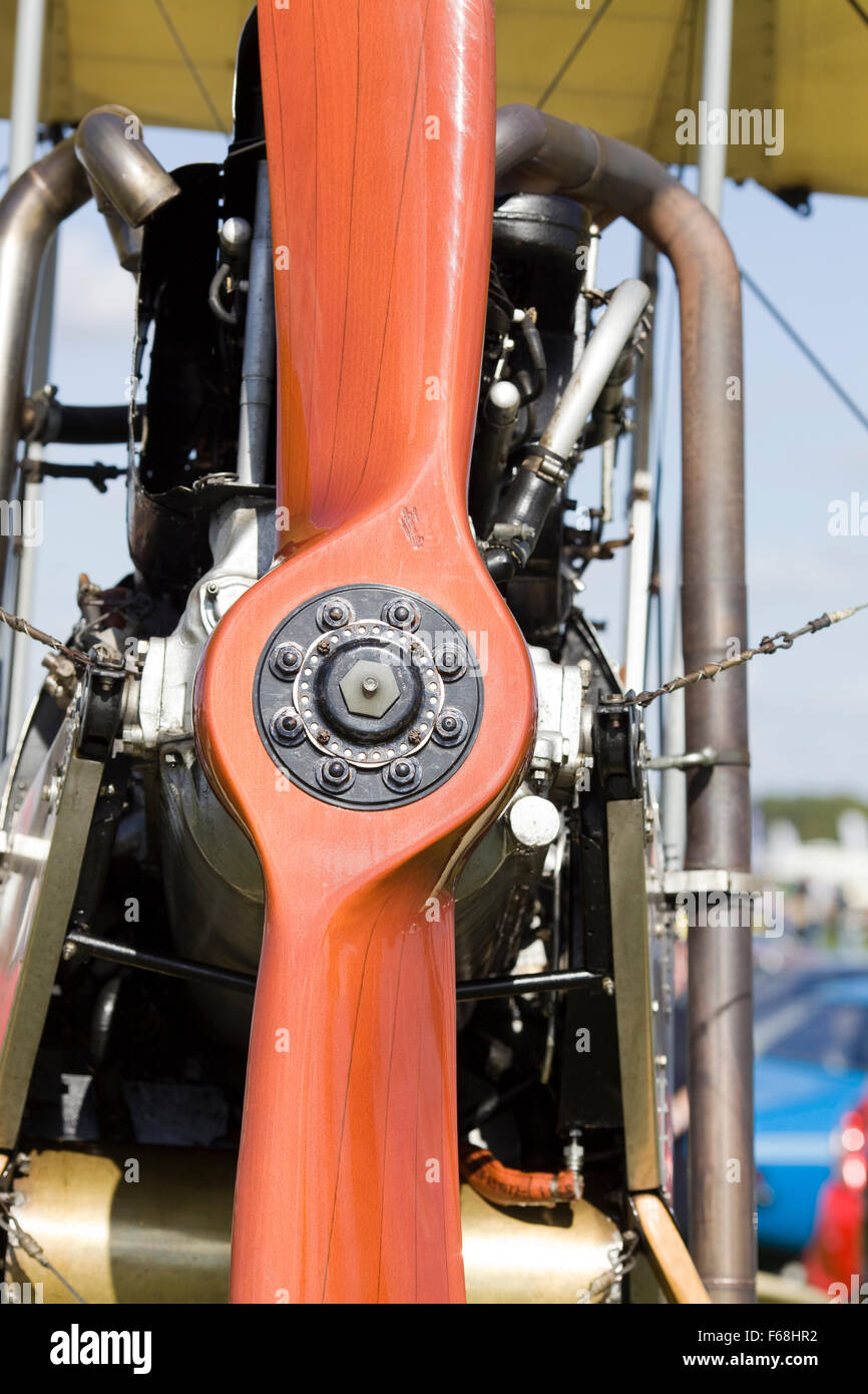 Biplane propeller hi-res stock photography and images - Alamy