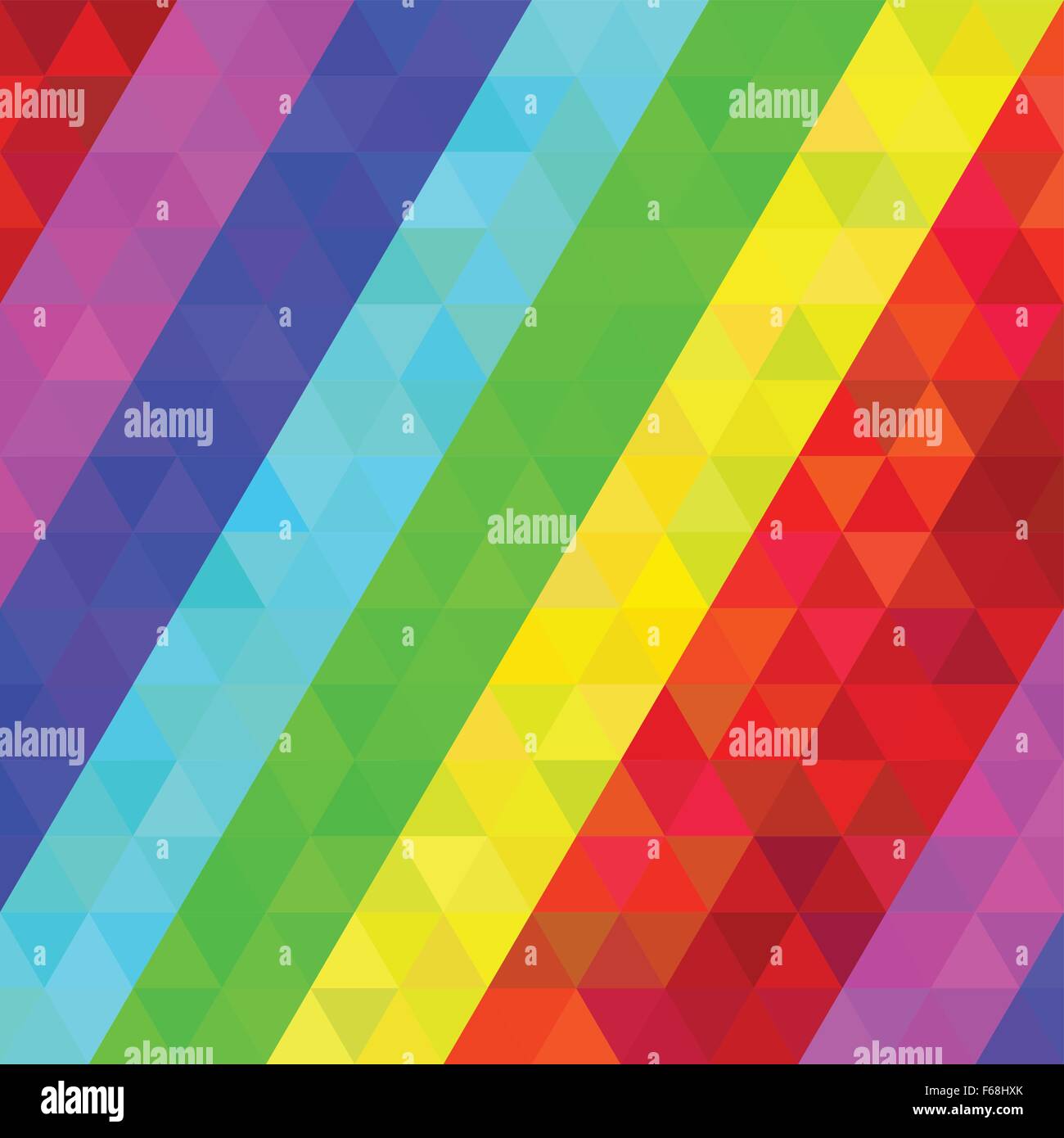 Colorful geometric pattern in rainbow colors Stock Vector Image & Art ...