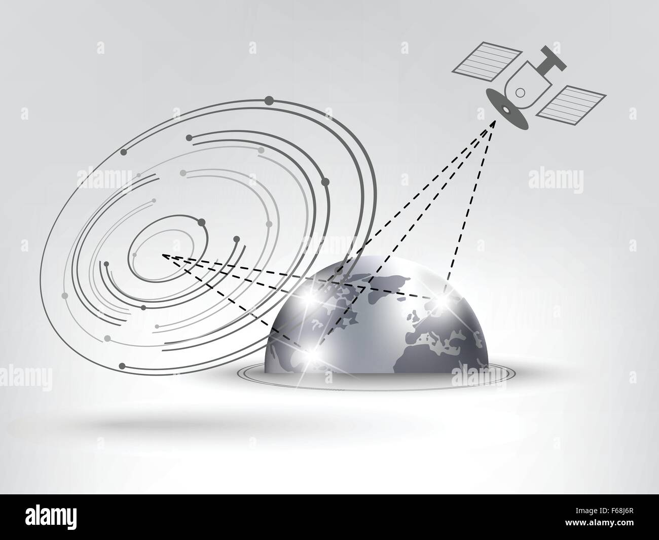 Transponder satellite hi-res stock photography and images - Alamy