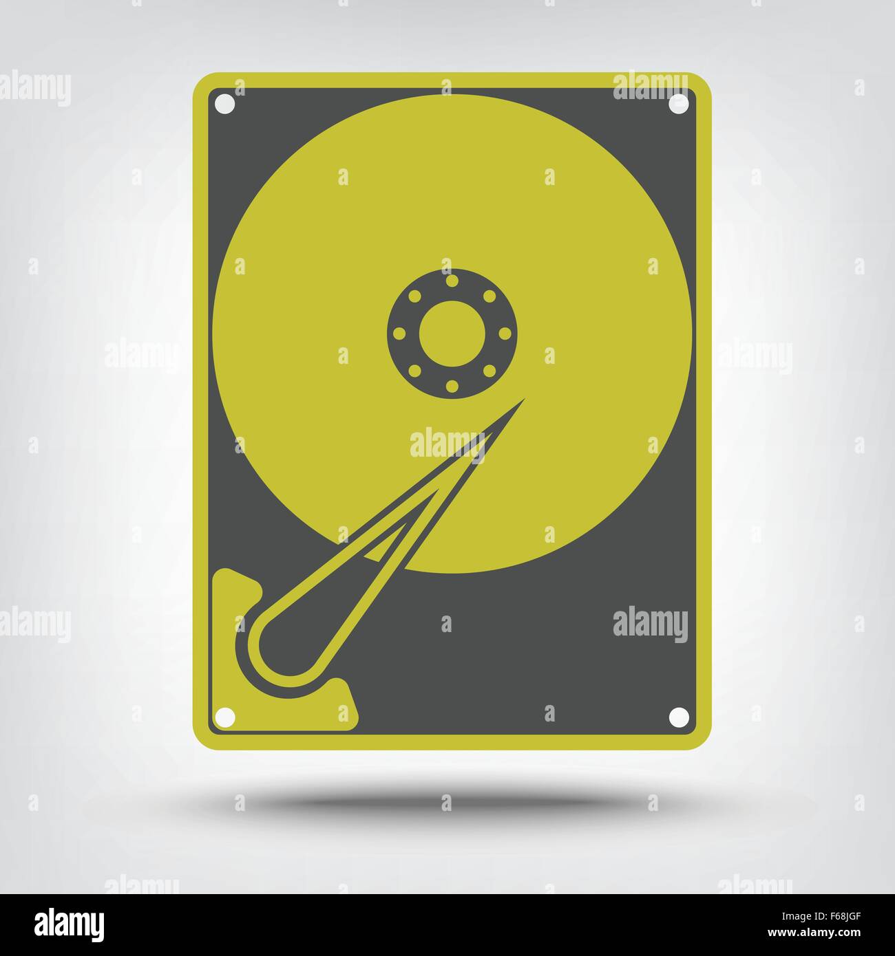 Disk computer icon Stock Vector Images - Alamy