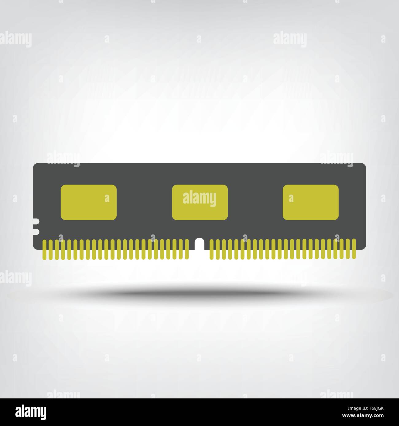 Random access memory icon as a concept Stock Vector Image & Art - Alamy