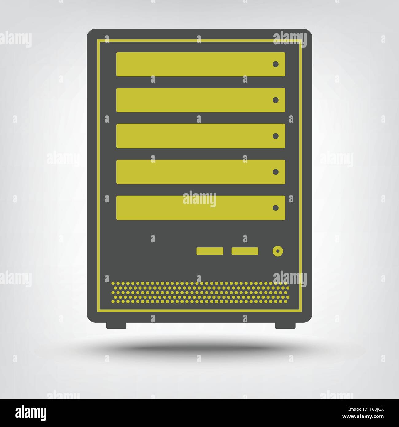 Data server icon Stock Vector Images - Alamy
