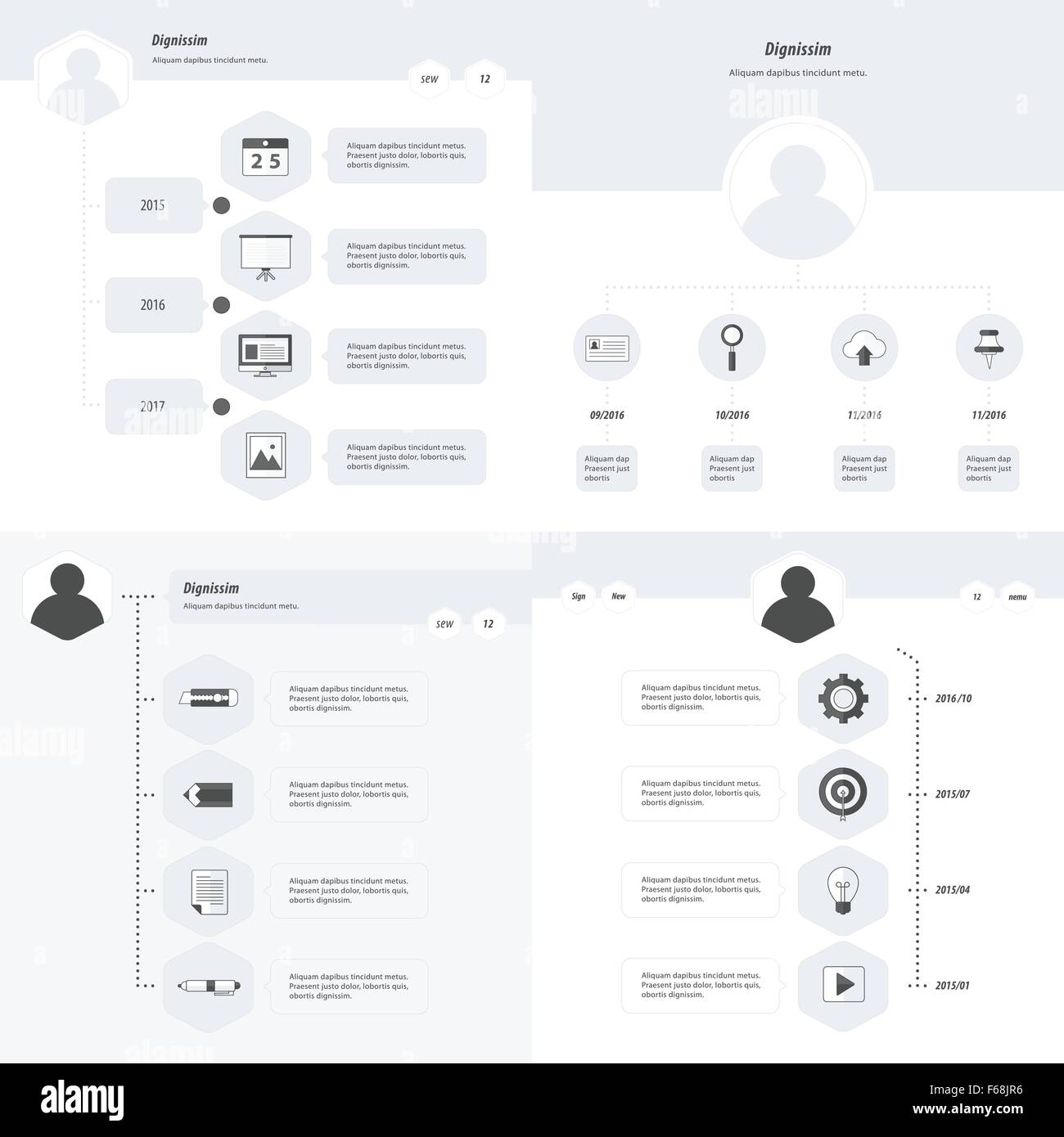 Timeline hi-res stock photography and images - Alamy
