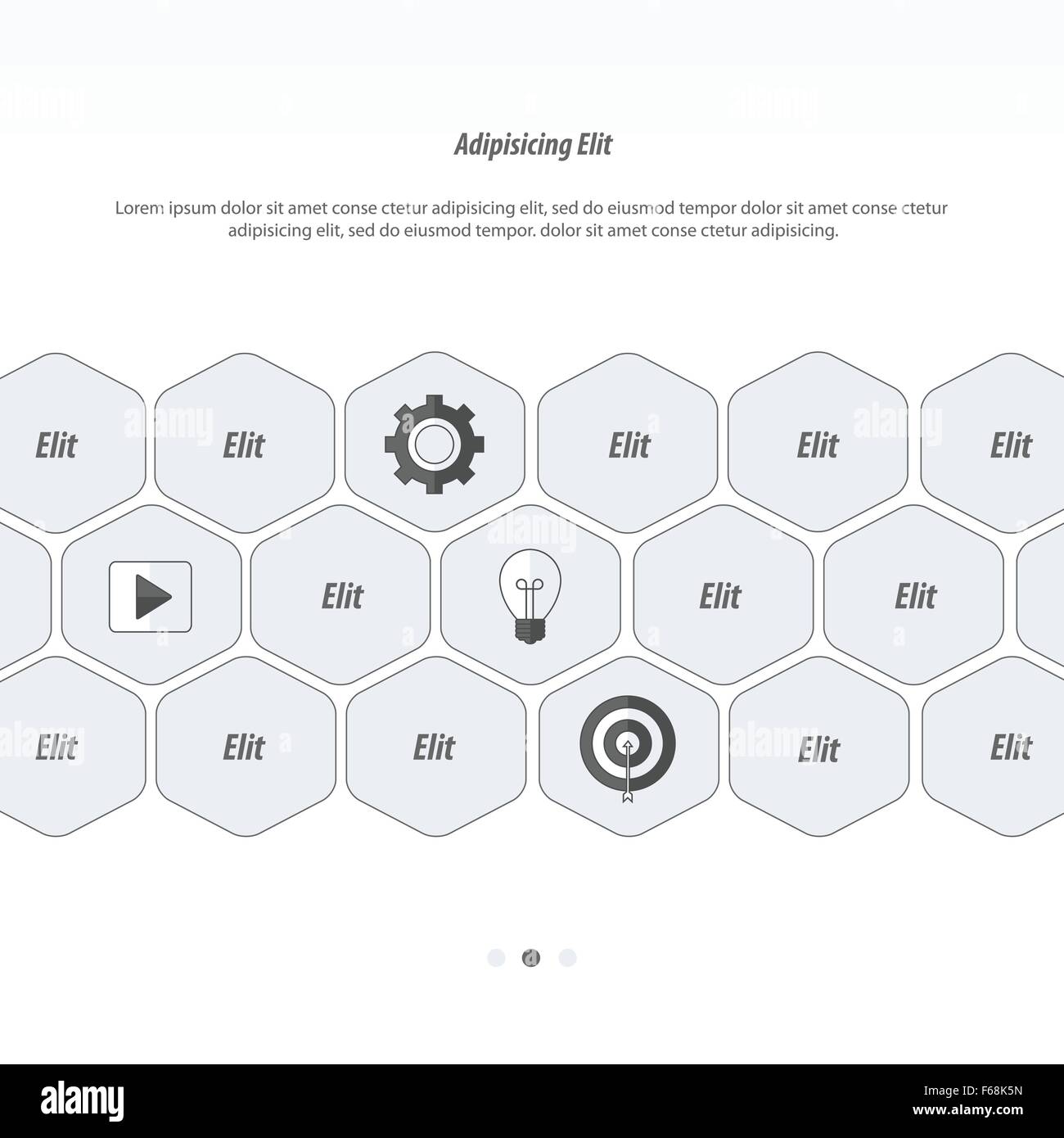 icon Concept vectors design black and white color Stock Vector Image ...