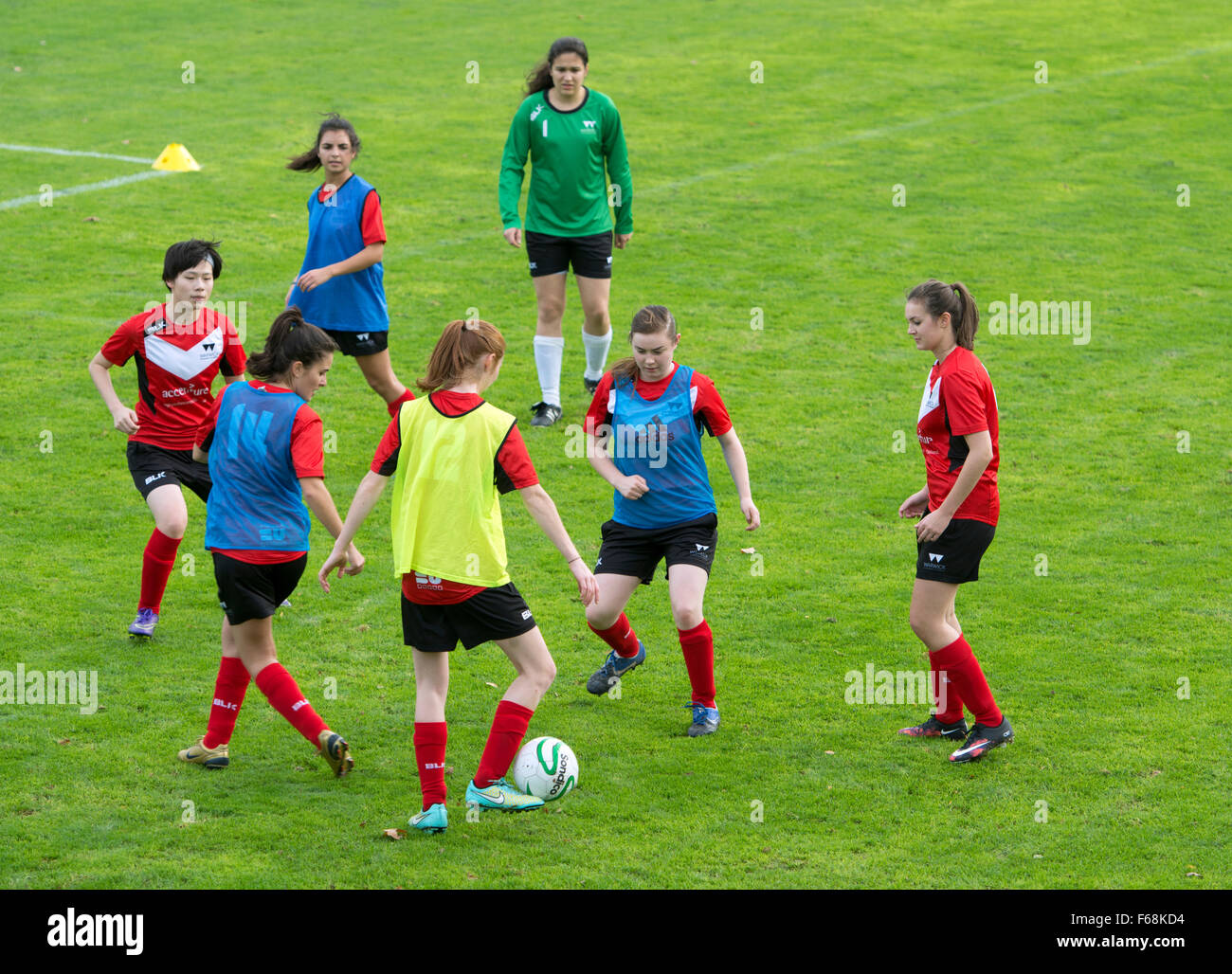 Warm up before the match hi-res stock photography and images - Alamy