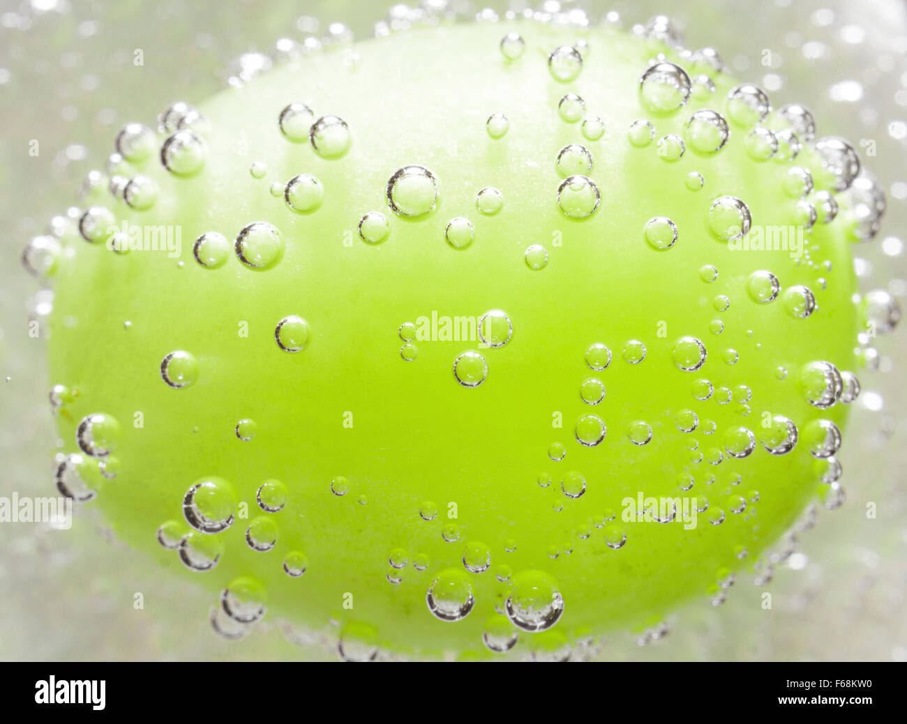 The photo depicts the grapes in the bubbles Stock Photo - Alamy