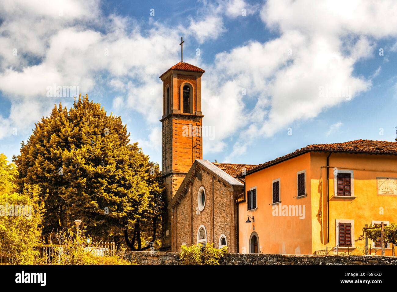 back in time and far from stress following the church of a typical ...