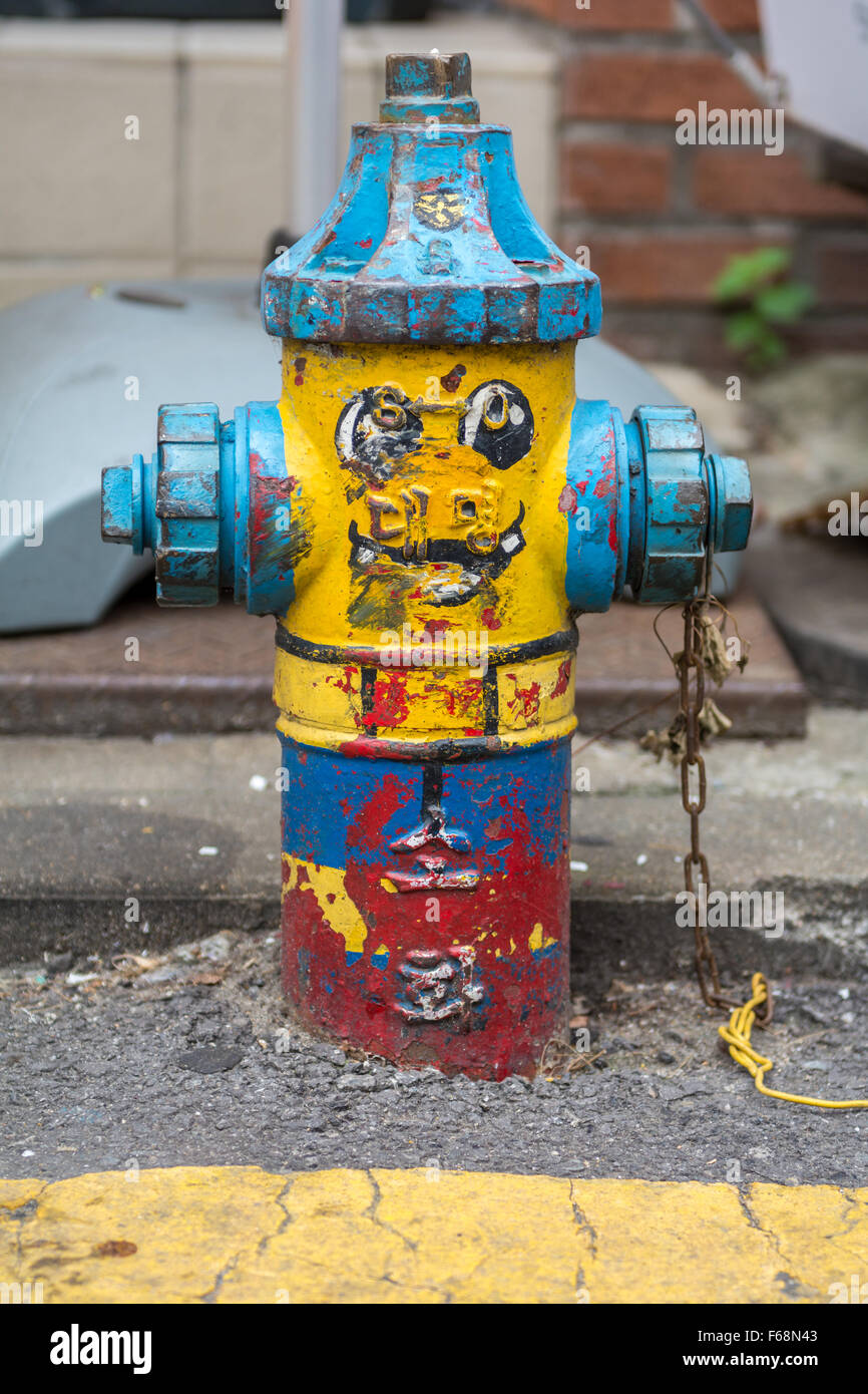 Fire hydrant in Seoul South Korea Stock Photo - Alamy