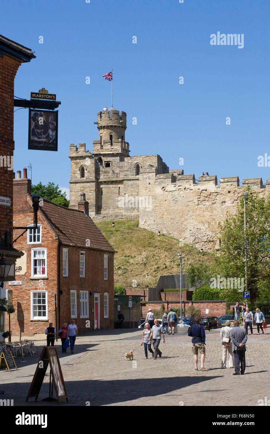 Lincoln castle observatory tower hi-res stock photography and images ...