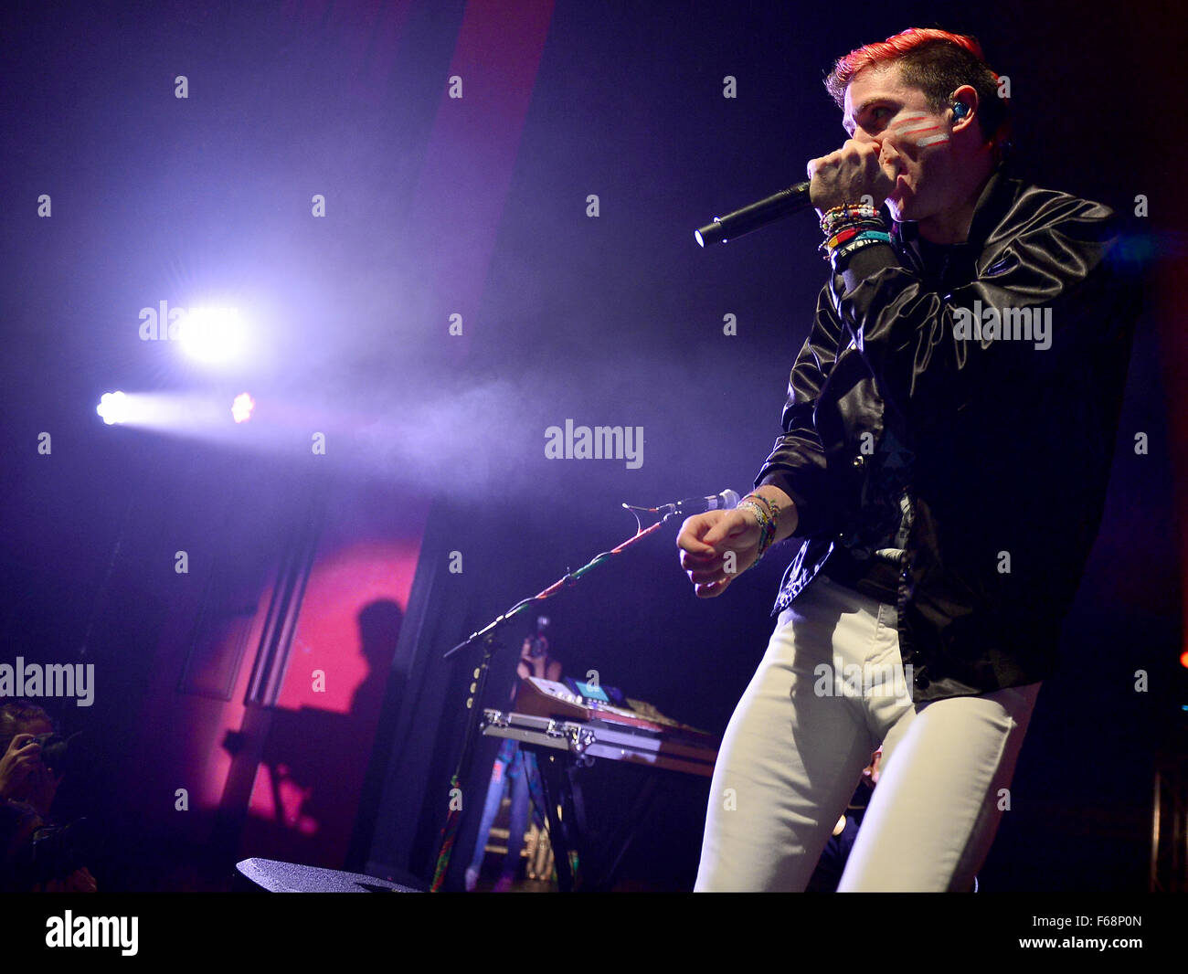 Walk The Moon performing at The Fillmore Miami Beach at Jackie Gleason ...