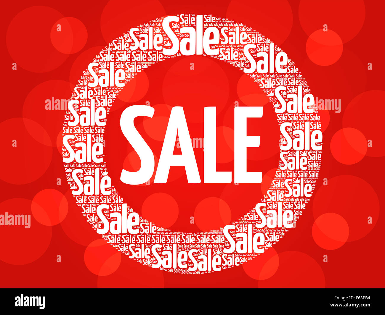 SALE circle stamp word cloud, business concept Stock Photo - Alamy